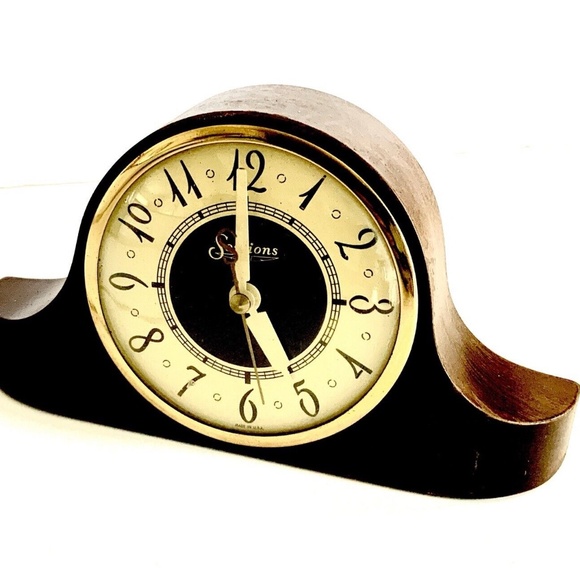 Session | Art | Antique Sessions Wooden Mantel Clock | Poshmark